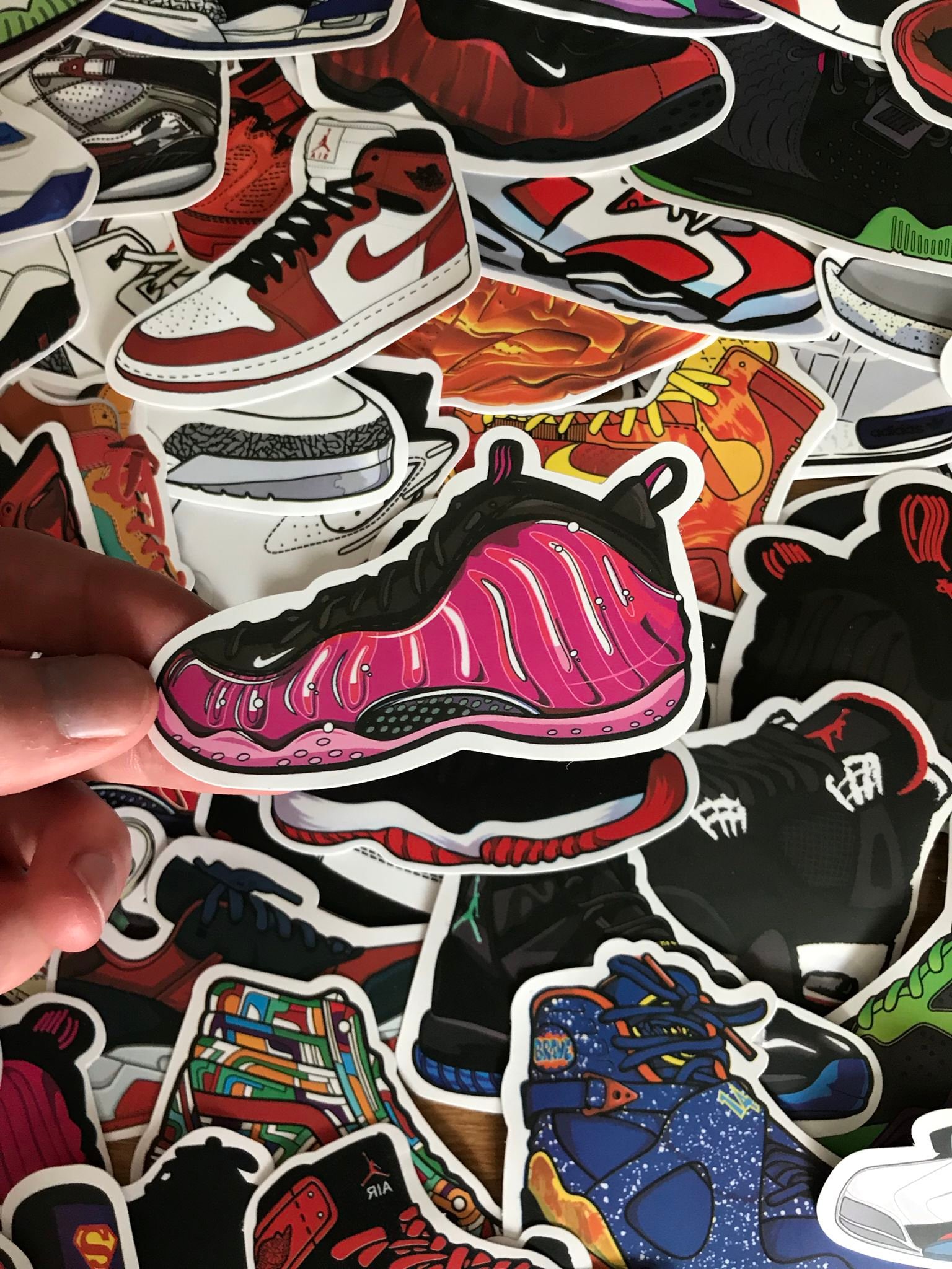 Sneaker Sticker-bombing Sticker Pack - Etsy