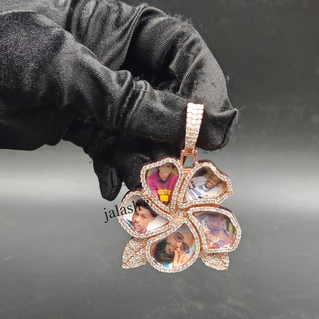 Memorable Picture Pendant for Him / Men's Genuine Moissanite Pendant ...