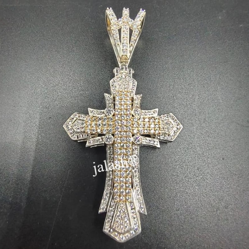 Hip Hop Cross Pendant - Etsy