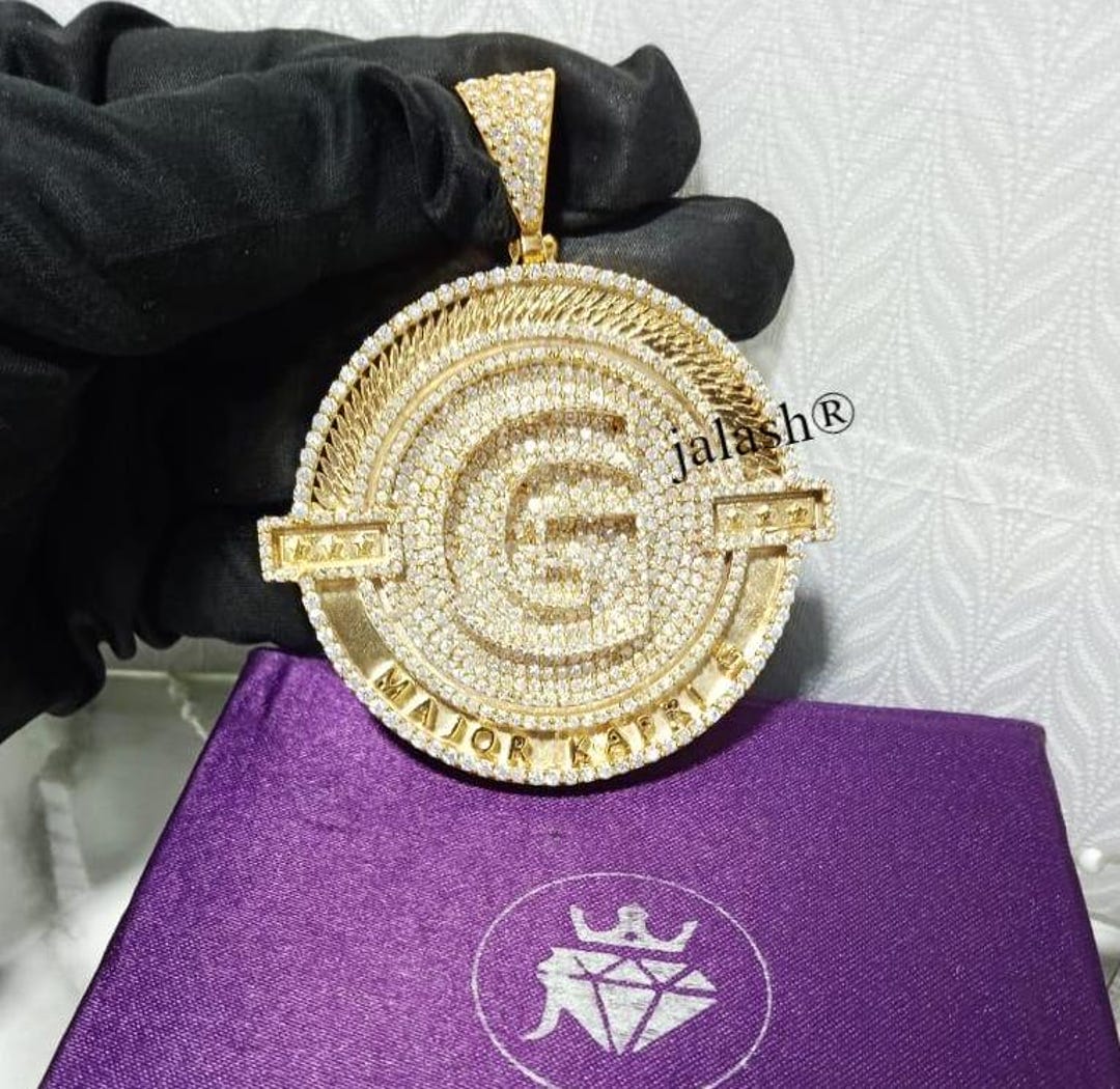 Tester Passing Moissanite / Personalized Any Letter Pendant ...