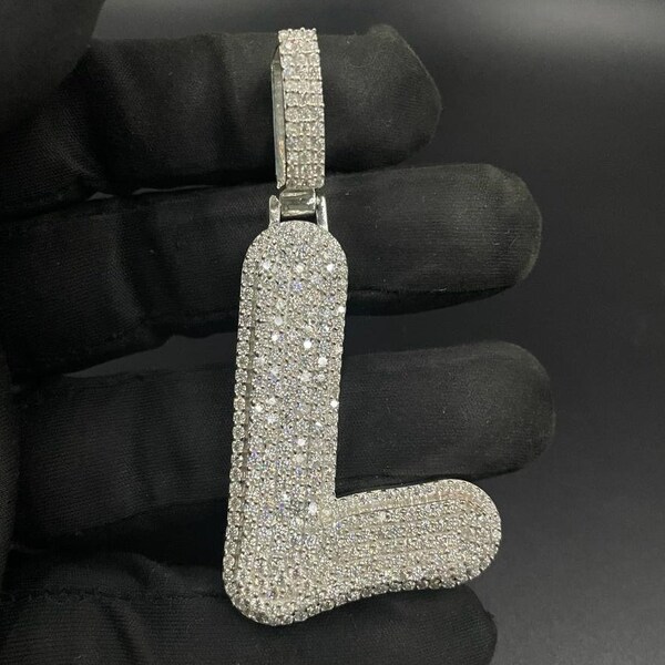Letter Pendant - Etsy