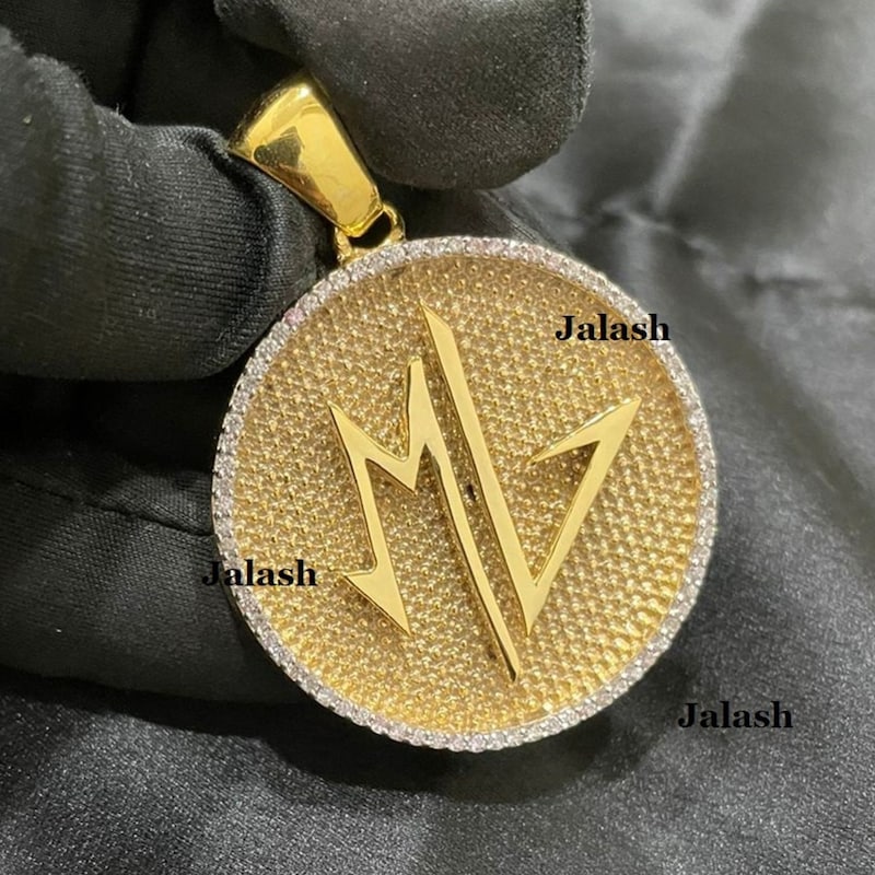 Custom Gold Pendant - Etsy