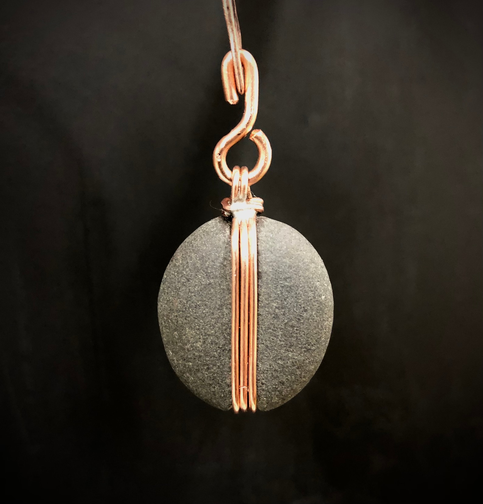 7 Hanging Pounded Copper Kinetic Wind Sculpture - Etsy