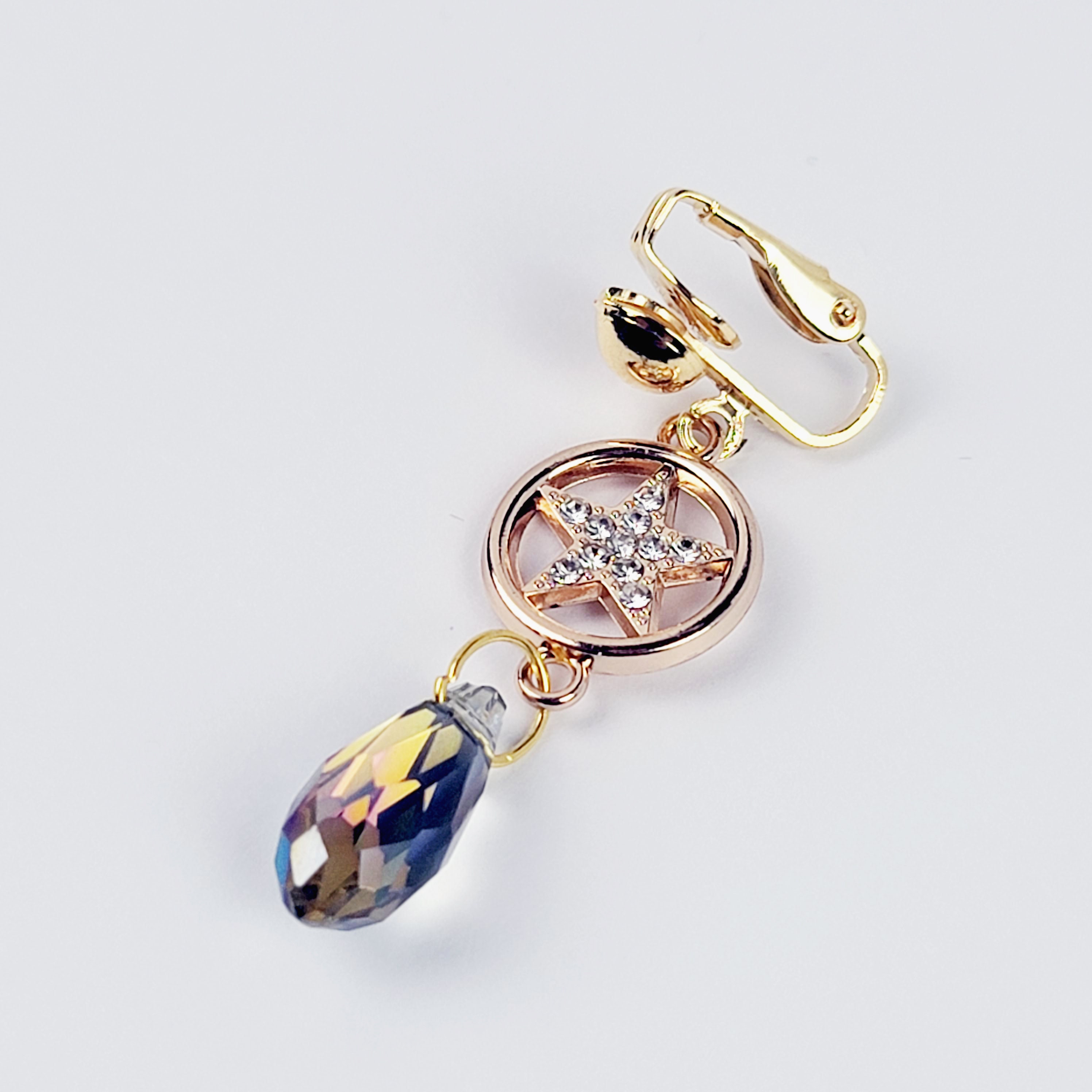 BDSM Intimate Jewelry Set Non Piercing with Gold Stars and | Etsy