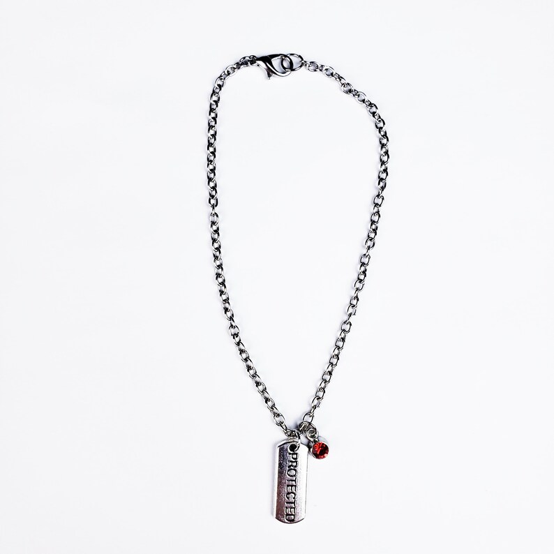 Protected Anklet With Gem Ankle Bracelet For Women Bdsm Etsy