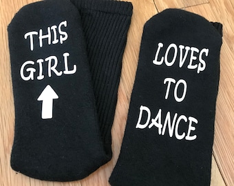 Dance Socks | Etsy