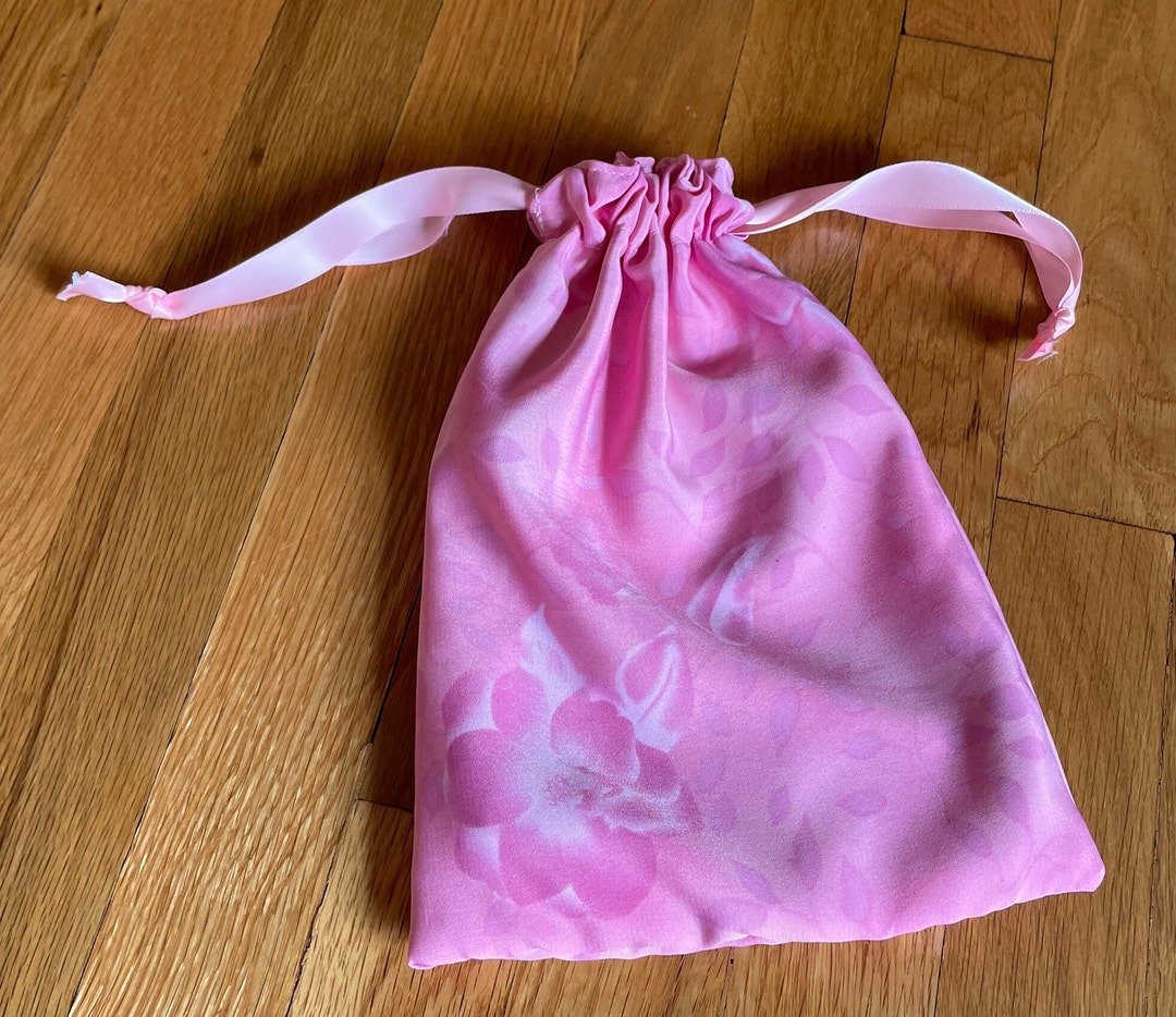 Ballet Shoe Bag – Pink Floral Pointe Shoe Bag – Gift for Dancers, Dance ...