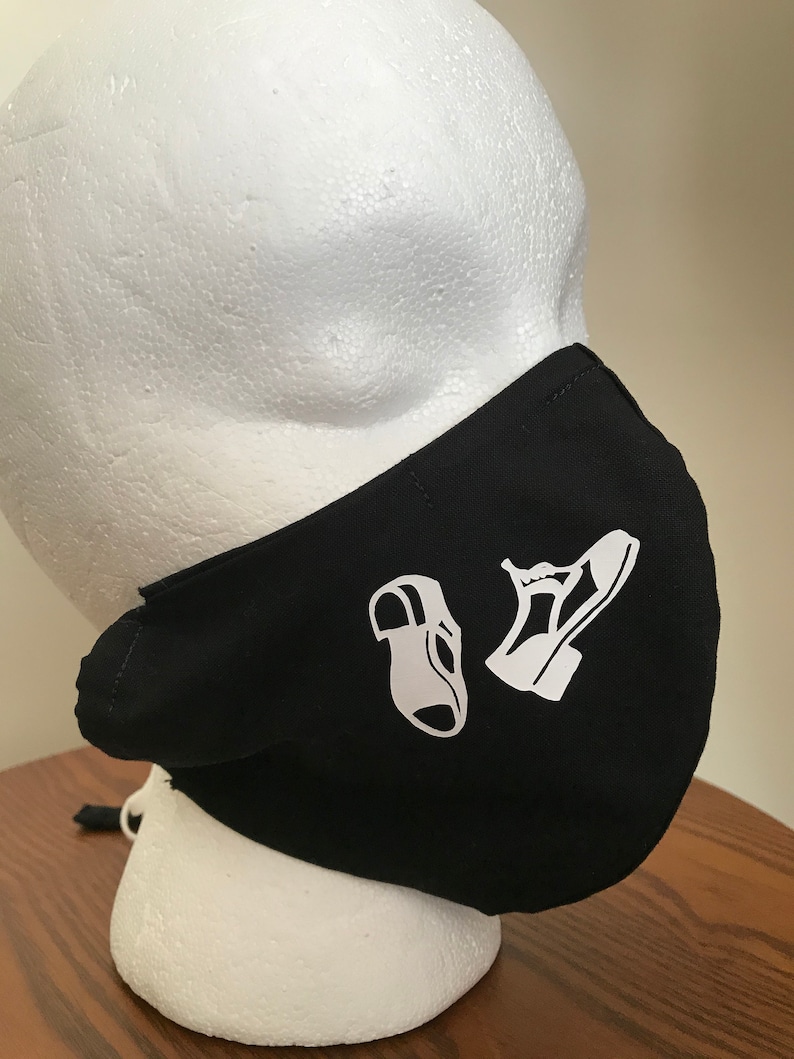 Personalized Tap Dance Face Mask Cotton Washable Two - Etsy