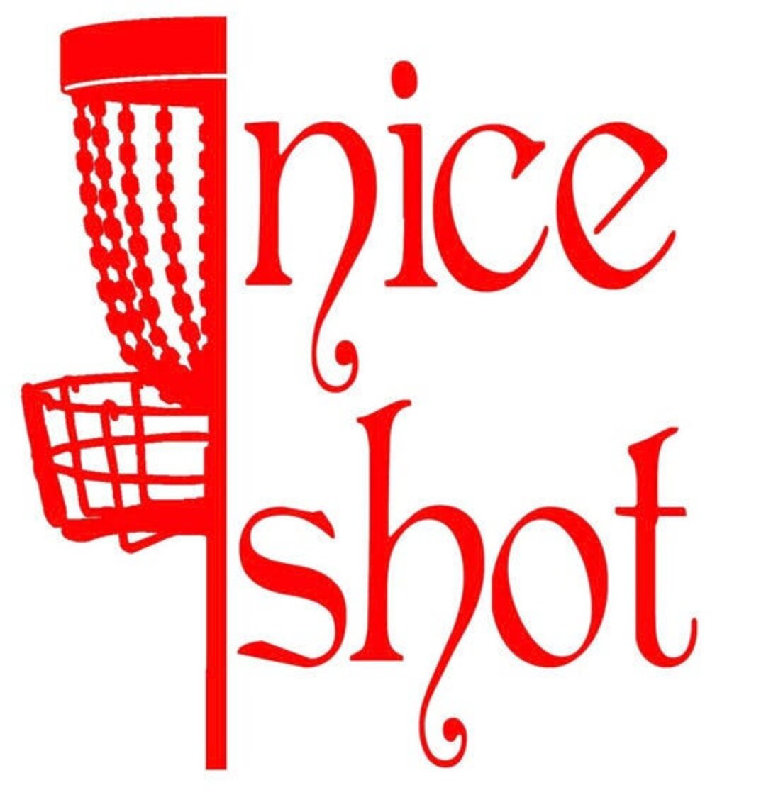 Disc Golf Vinyl Decal - Etsy