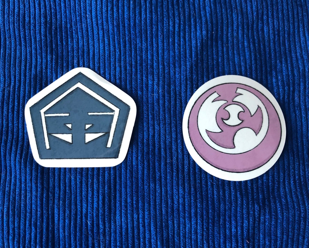 Clear Diamond Clan and Pearl Clan Vinyl Stickers - Etsy Österreich