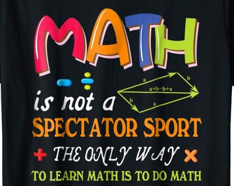 Math teacher shirt | Etsy