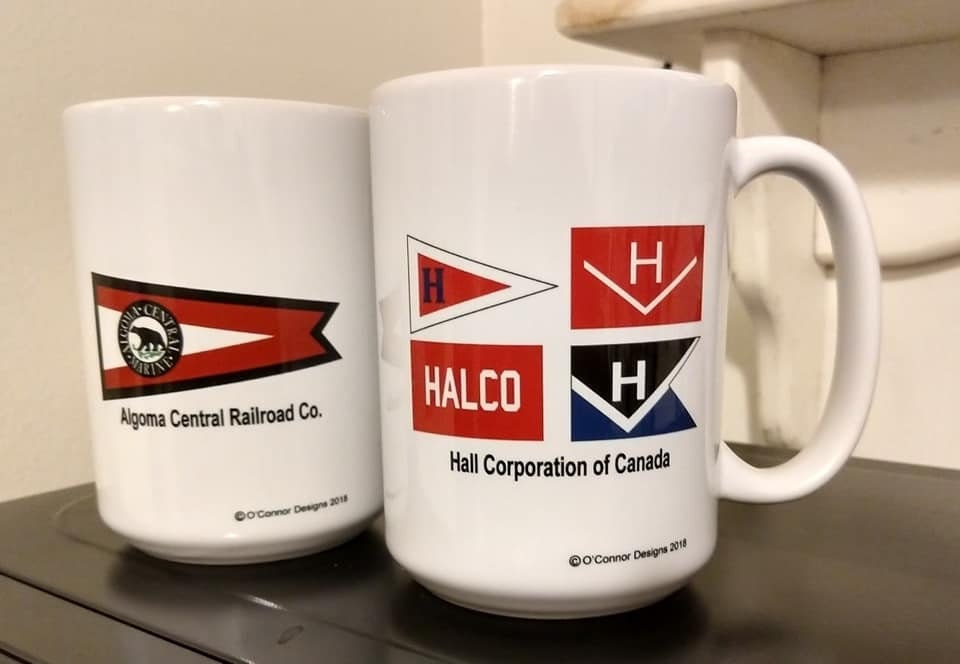 Custom Great Lakes Freighter Fleet Stack and House Flag Mug - Etsy