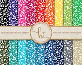 Composition Notebook Digital Paper Composition Book Cover - Etsy