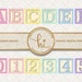 Pastel Rainbow Alphabet Blocks Clipart, Alphabet Clip Art, ABC Letters ...