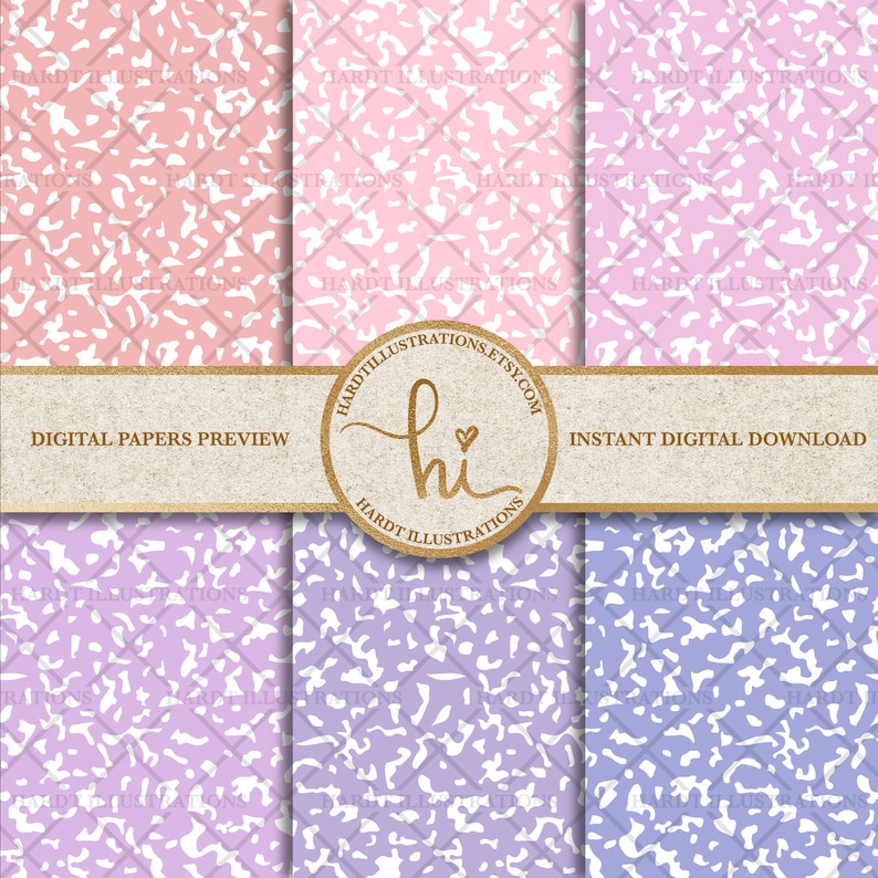 Pastel Composition Notebook Digital Paper Composition Book - Etsy Australia