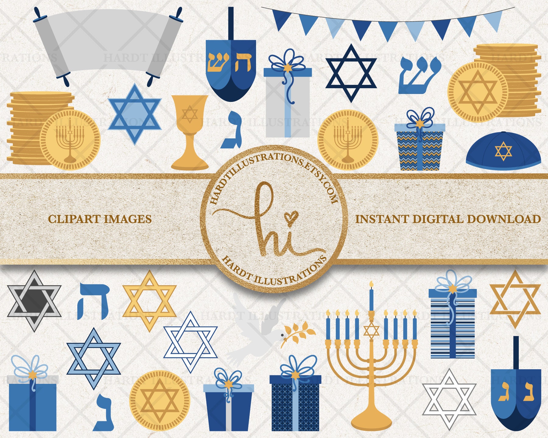 Hanukkah Symbols