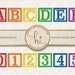 Rainbow Alphabet Blocks Clipart, Alphabet Clip Art, ABC Letters Clipart ...