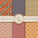 Ancient Egypt Digital Paper Set 3, Antique Egyptian Designs, Colorful ...