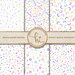 Pastel Rainbow Confetti Digital Paper, Confetti Background, Birthday ...