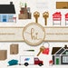 Moving Day Clipart Moving Clipart Real Estate Clipart House - Etsy