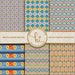 Ancient Egypt Digital Paper Set 4, Antique Egyptian Designs, Colorful ...