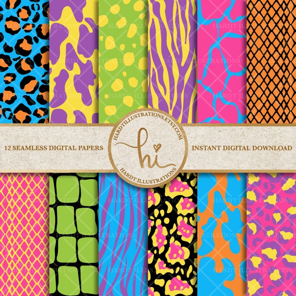 Zoo Animal Pattern - Etsy