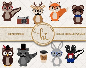 Hipster Woodland - Etsy