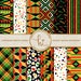 Kwanzaa Digital Paper, Printable African Kente Cloth, Kwanzaa ...