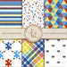 Autism Digital Paper, Autism Awareness Day, World Autism Month, Jigsaw ...