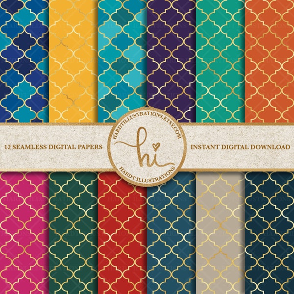 Quatrefoil Trellis - Etsy