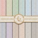 Ticking Stripes Digital Paper Ticking Fabric Digital Paper - Etsy