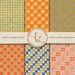 Ancient Egypt Digital Paper Set 1, Antique Egyptian Designs, Colorful ...