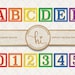 Rainbow Alphabet Blocks Clipart, Alphabet Clip Art, ABC Letters Clipart ...