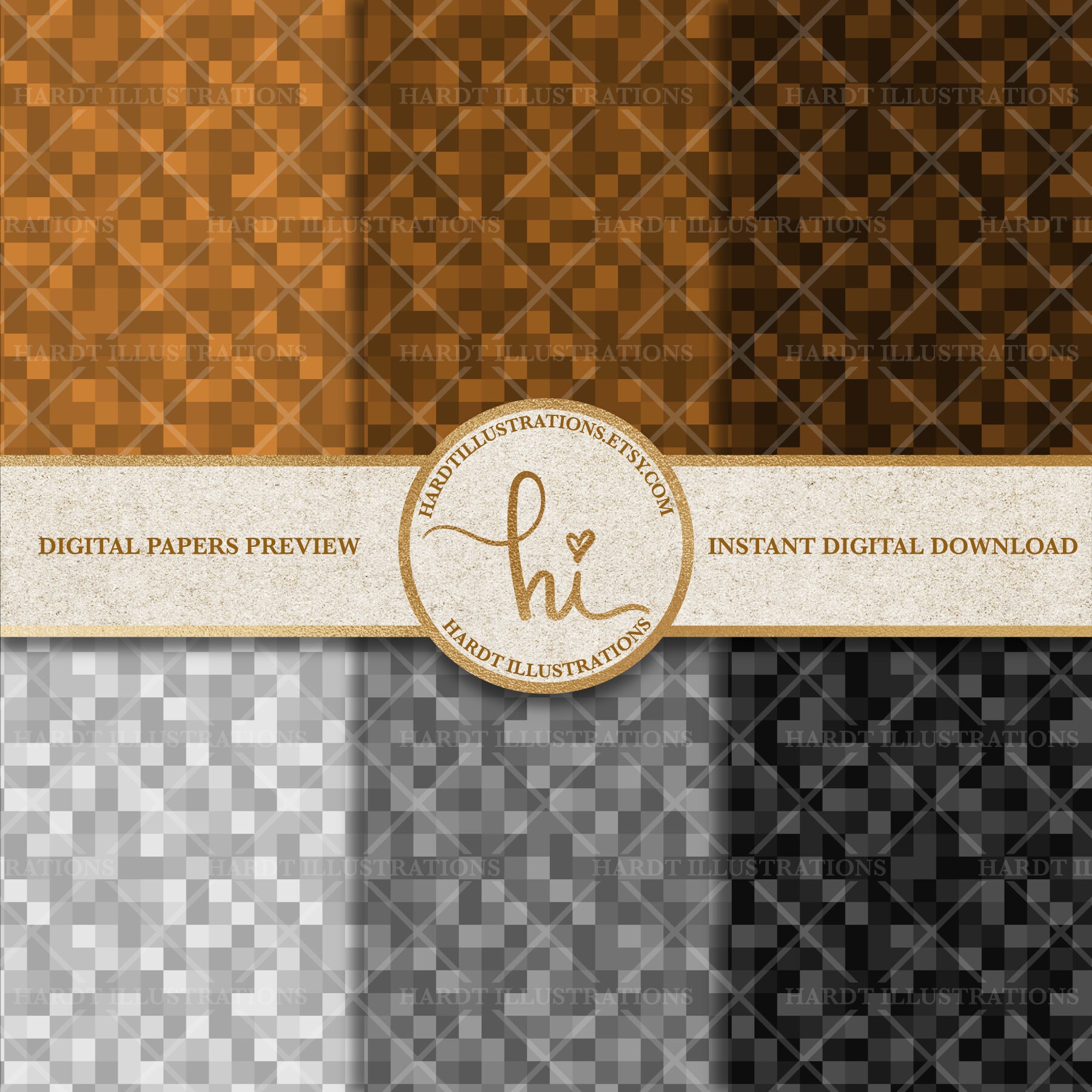 Pixels Digital Paper Small Retro Pixels Pixel Craft Paper - Etsy
