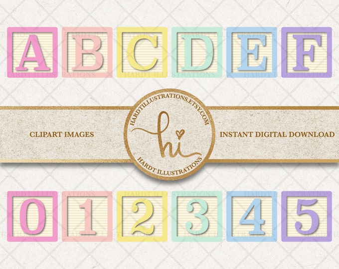 Alphabet Clipart Letter Blocks Clip Art, Letterblocks Clipart, Wooden ...