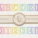 Pastel Rainbow Alphabet Blocks Clipart, Alphabet Clip Art, ABC Letters ...