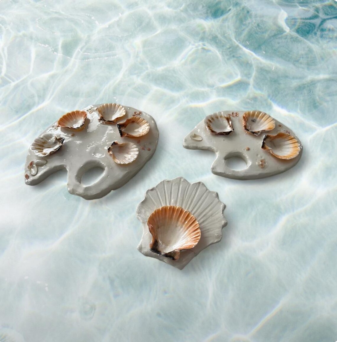 Jewelry Seashell Palette - Etsy