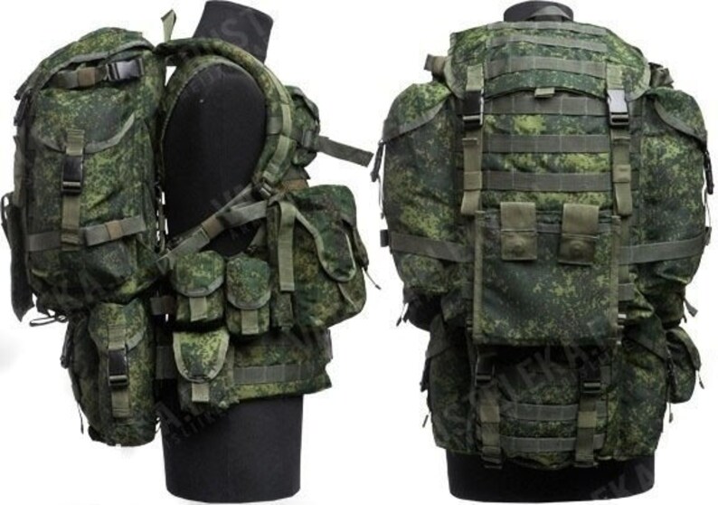 Russian Army tactical LBV modern 6SH117 assault vest pack | Etsy