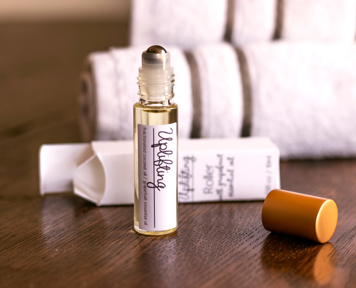 Uplifting Essential Oil Roller Roll-on Roll on Uplifting - Etsy