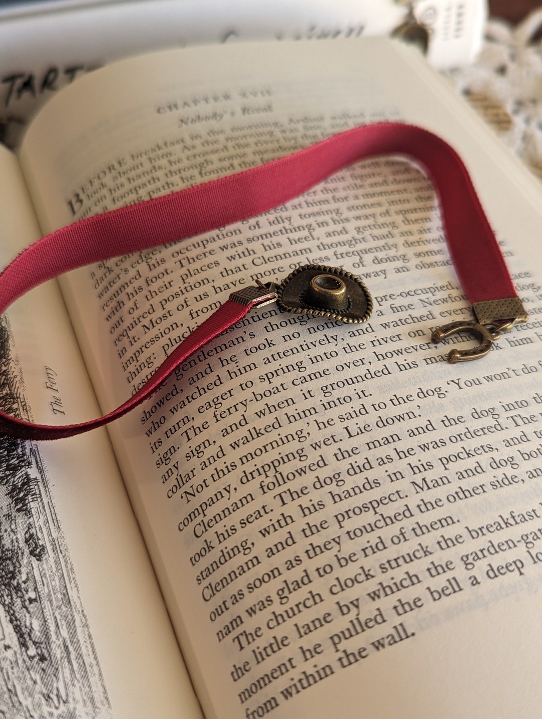 Western/country Themed Vintage Style Bookmark - Etsy