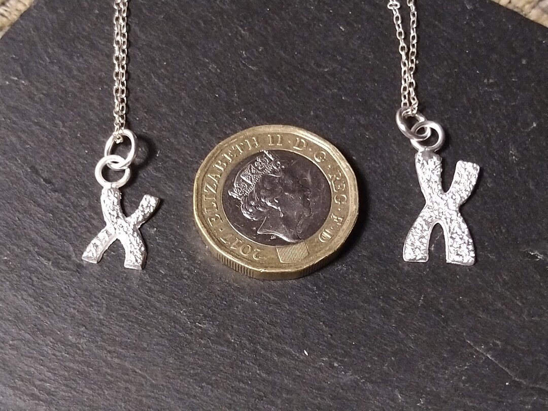 Kiss Pendant Silver Kiss Fine Silver Kisses Necklace Kiss - Etsy