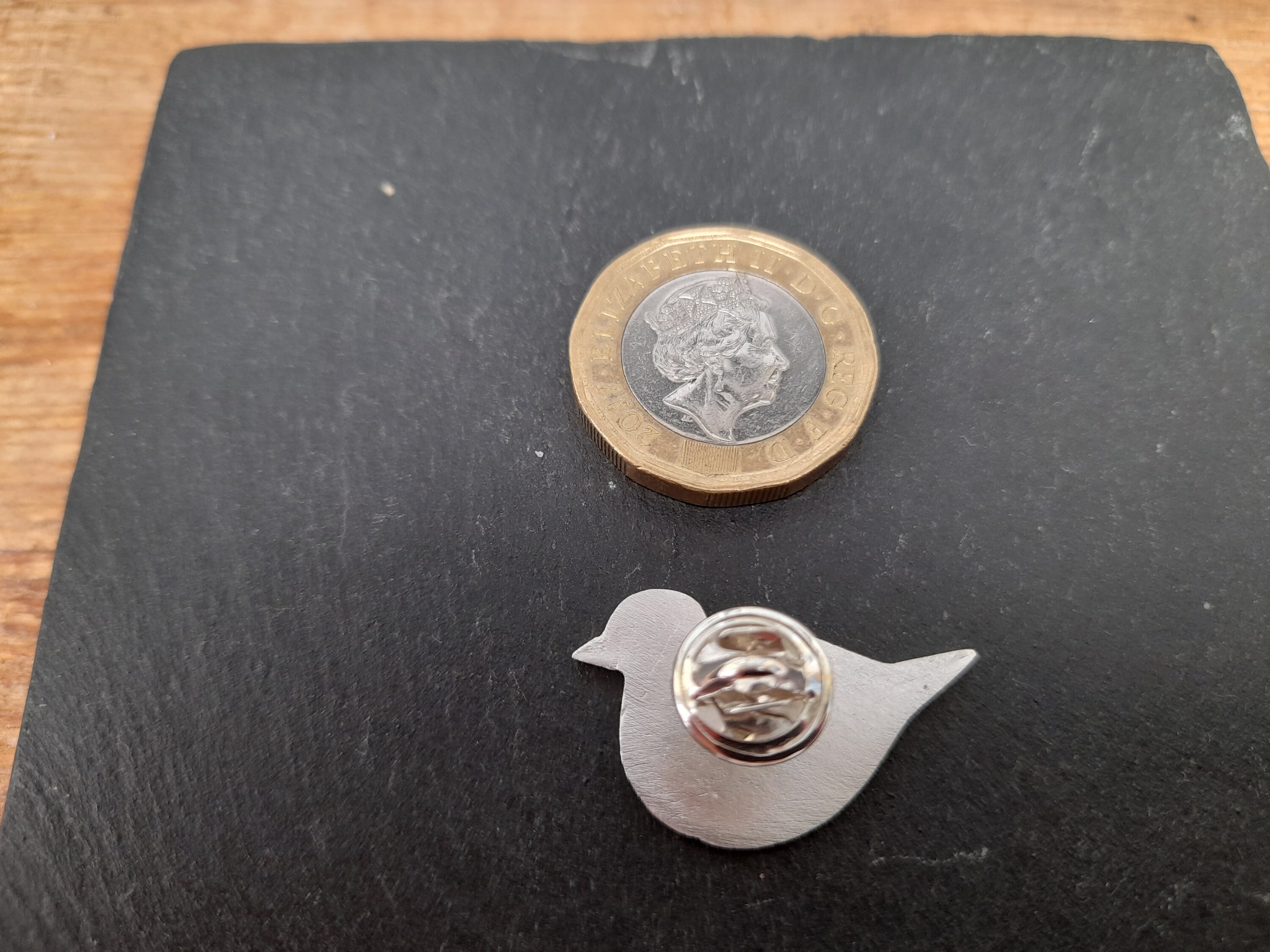 Robin Badge Robin Pin Robin Silver Robin Silver Pin - Etsy España