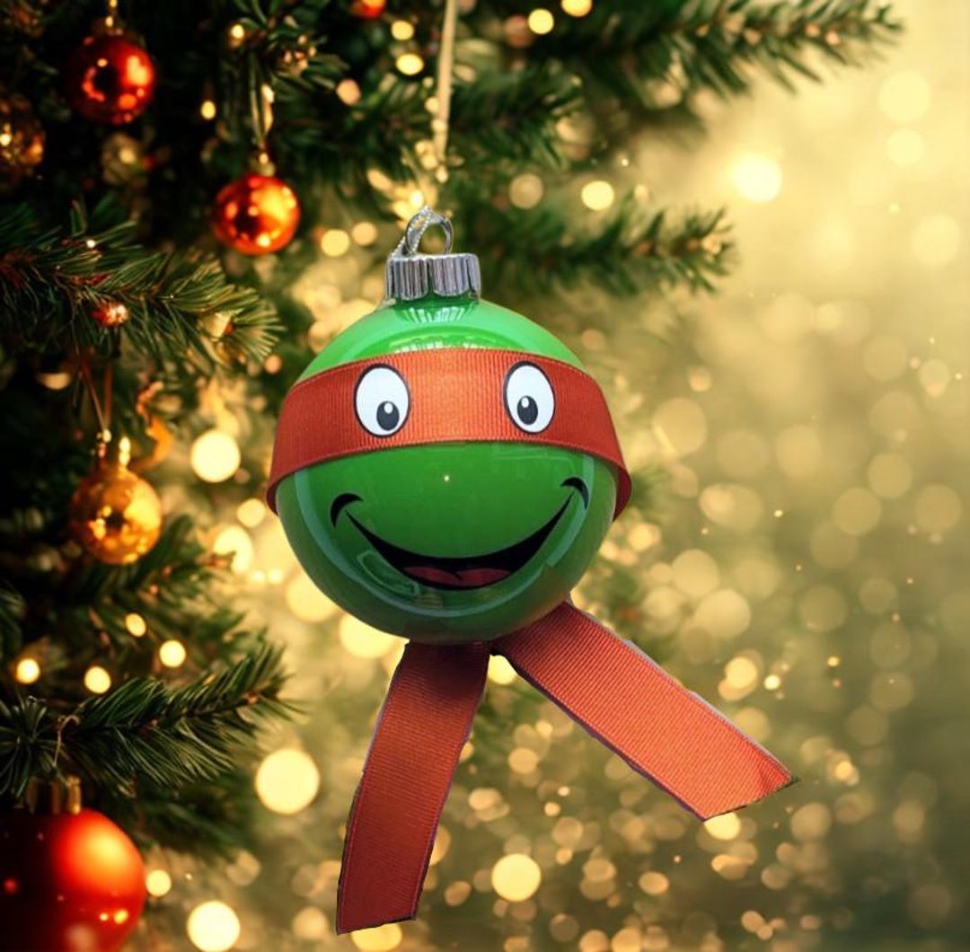 Personalized Hero Turtle Ornament Keepsake Ninja Fan Collectible Hero ...