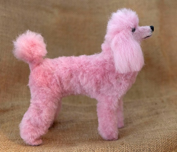 Custom Made Needle Felted Poodle or Any Dog You Like - Etsy