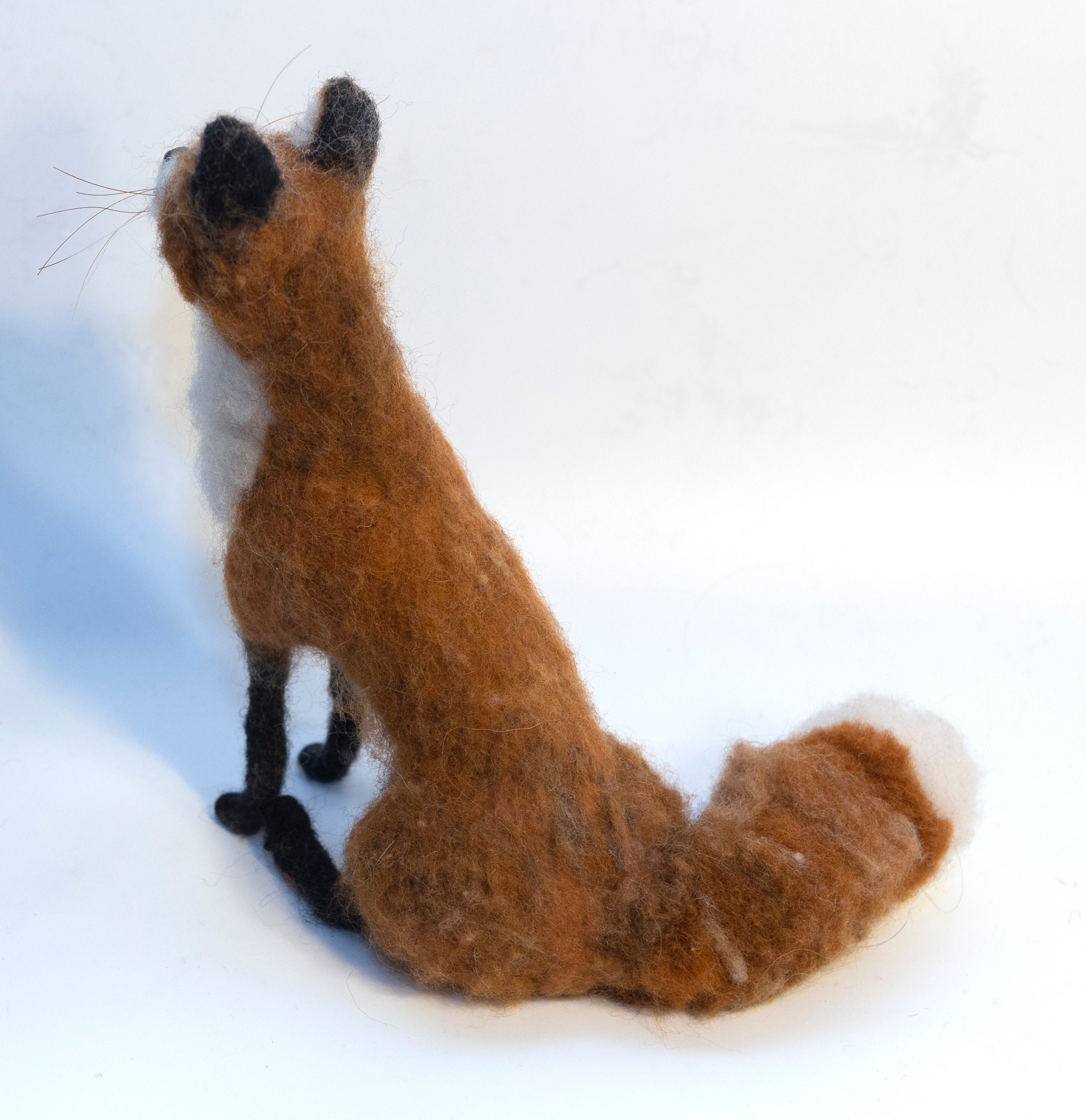 Needle Felted Red Fox - Etsy