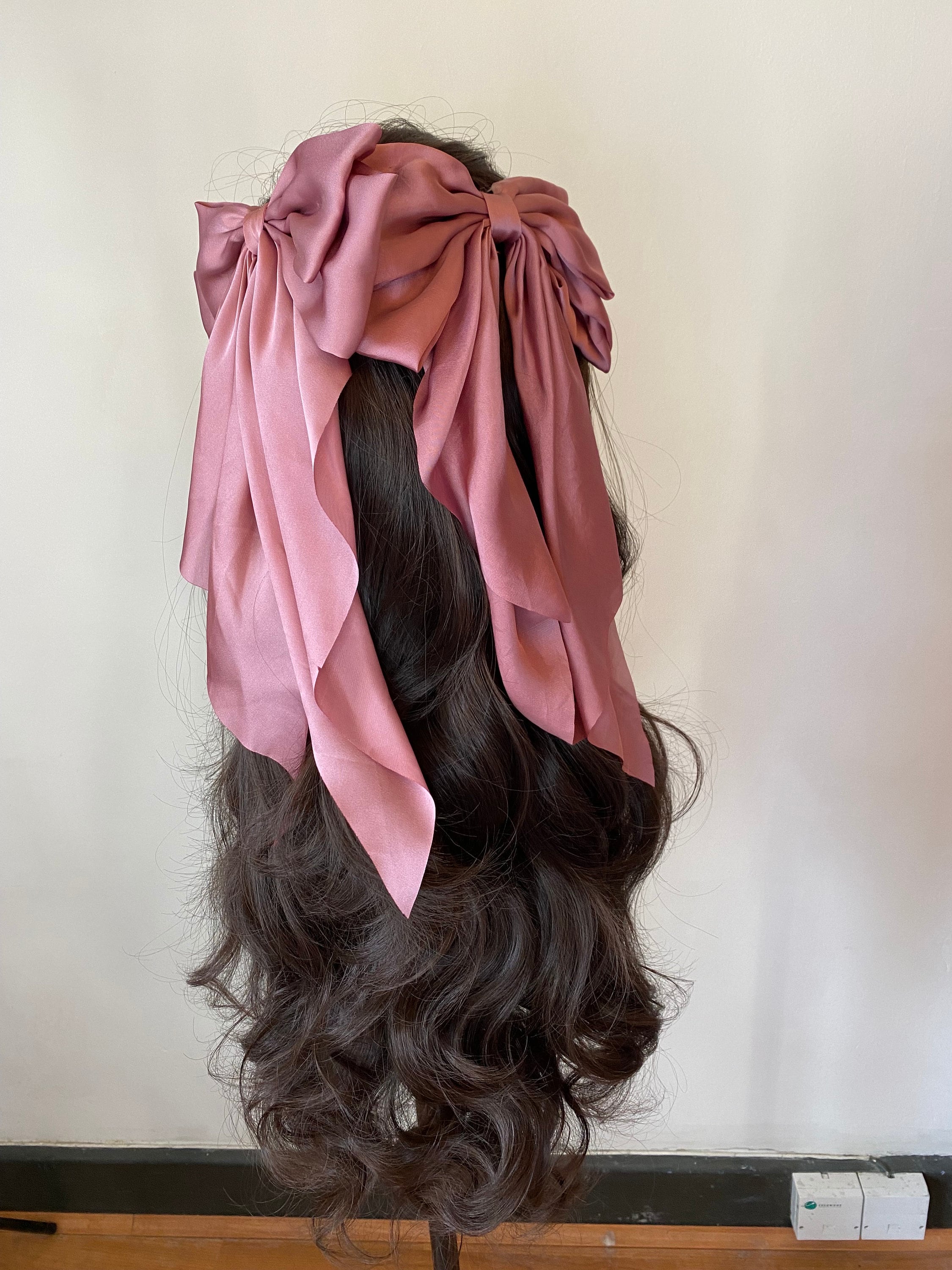 Lana Ocean Bow Lace Front Wig | Lana Del Rey | Pink Bows Brown Lace Wig ...