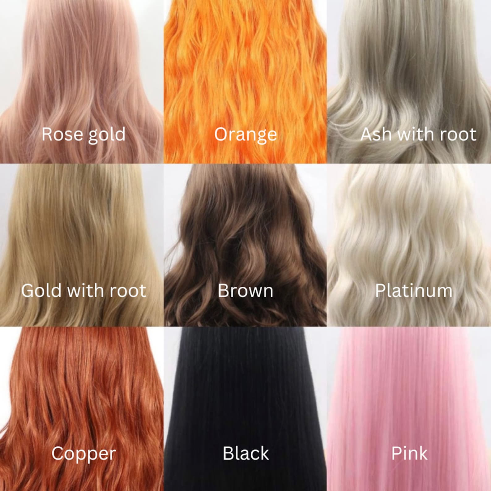 E-girl High Half Bunches Lace Front Wig | Blonde Mermaid Waves Wig ...