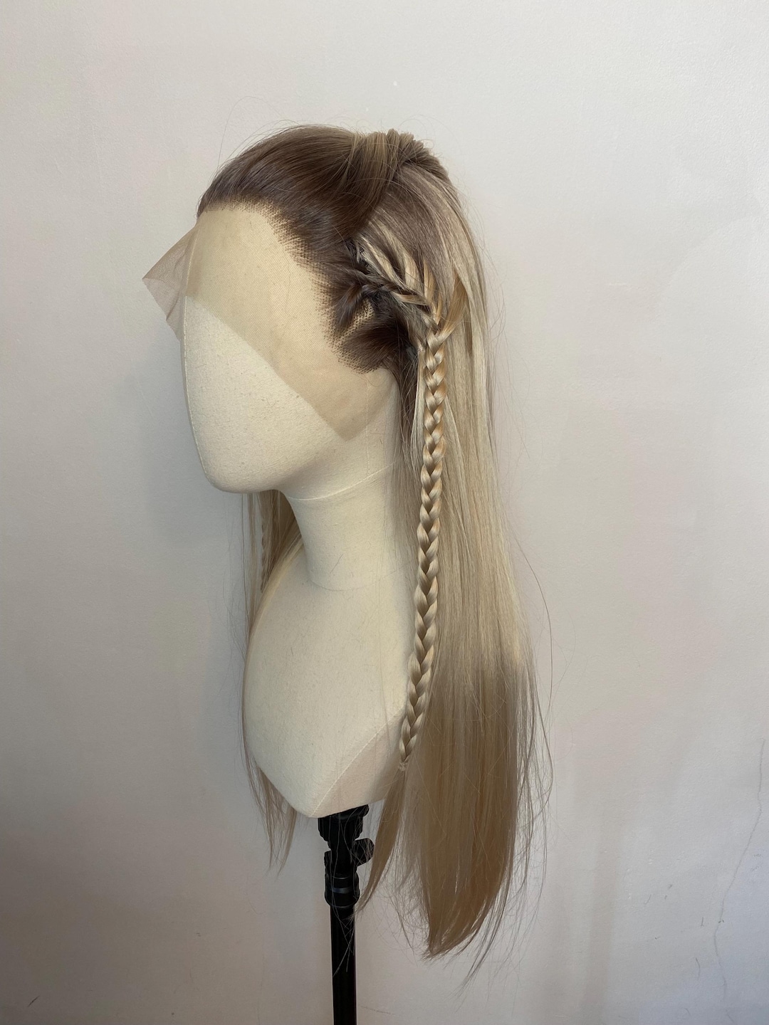 Lord of the Rings-inspired Legolas-style Lace Front Sybthetic Wig ...