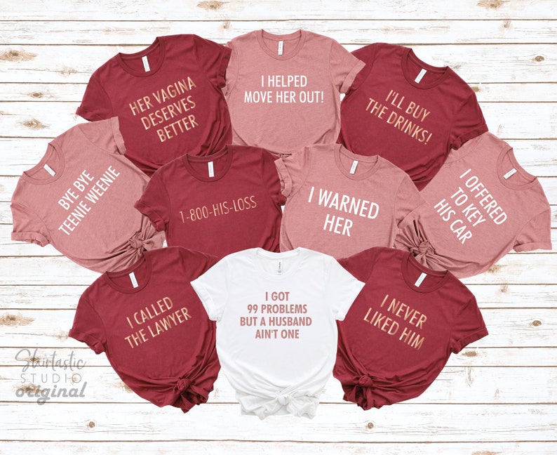 Divorce Party Shirts Divorce Celebration Unisex Crew Neck - Etsy