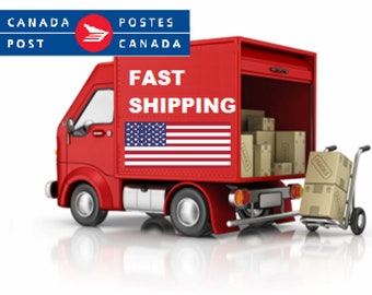 Shipping to USA Tracked Packet Add-on Upgrade Shipping - Etsy Canada